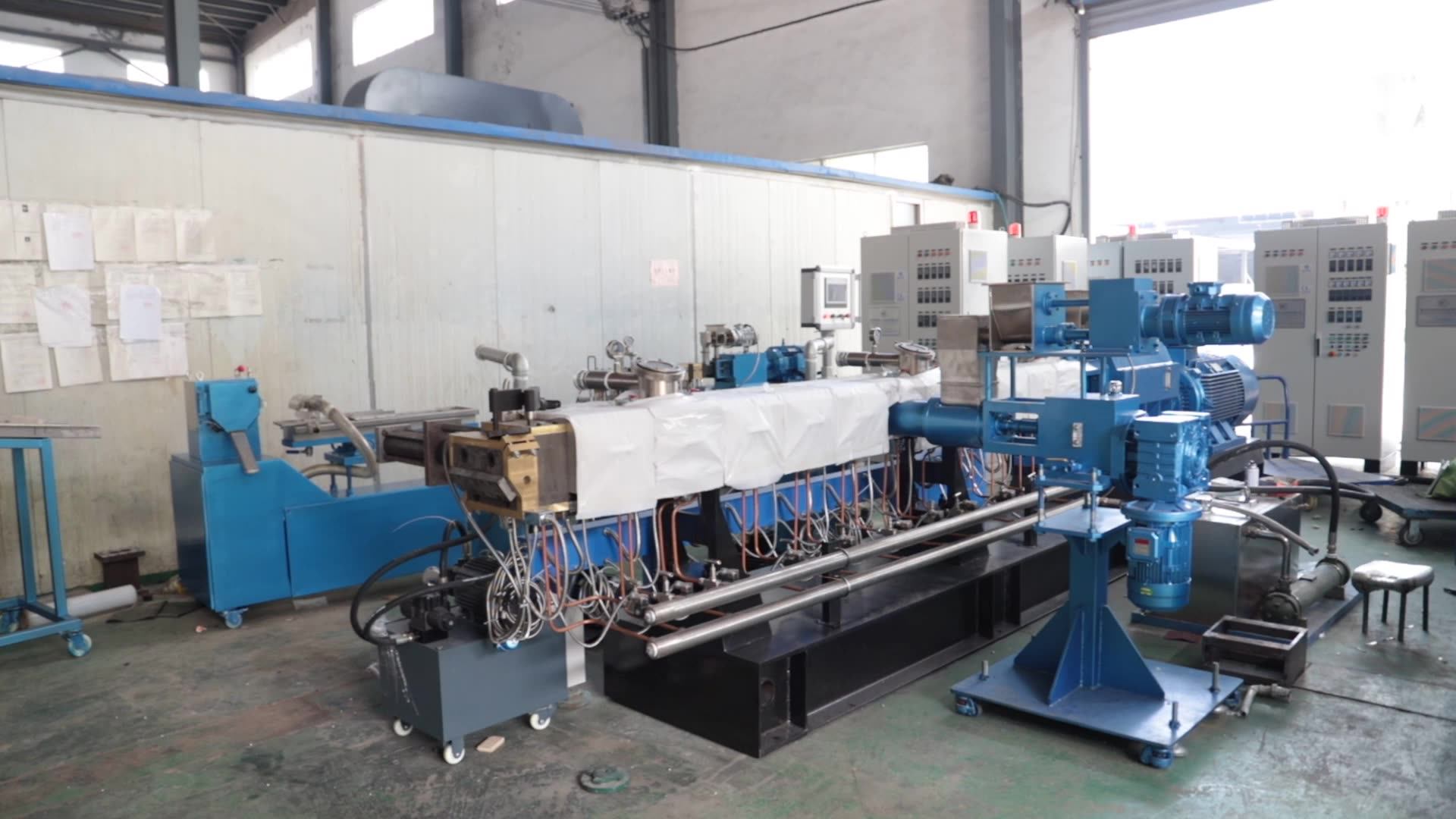 Plastic Polymer Blending Compounding Pellet Making Machine/masterbatch ...