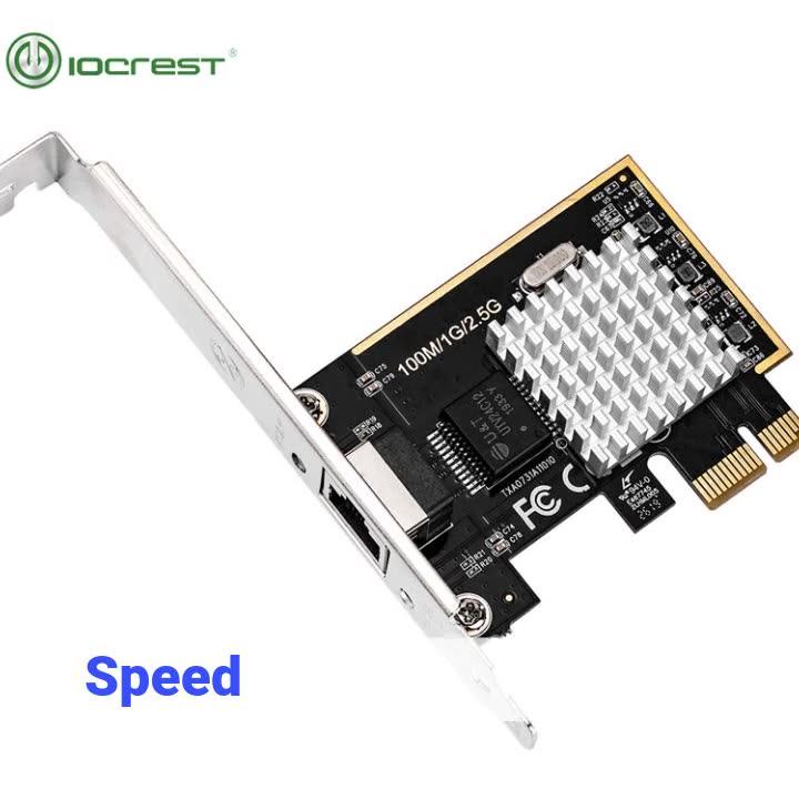 Pcie Realtek 8125 Single Port 10/100/1000m/2.5gbps Gigabit Ethernet Nic ...