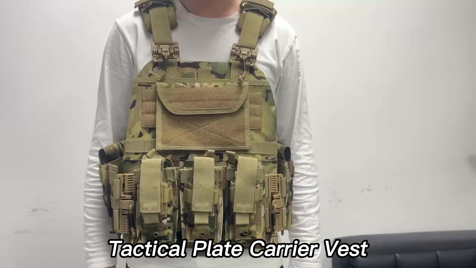 Yuda Custom 1000d Multicam Lightweight Armored Tactical Quick Release ...