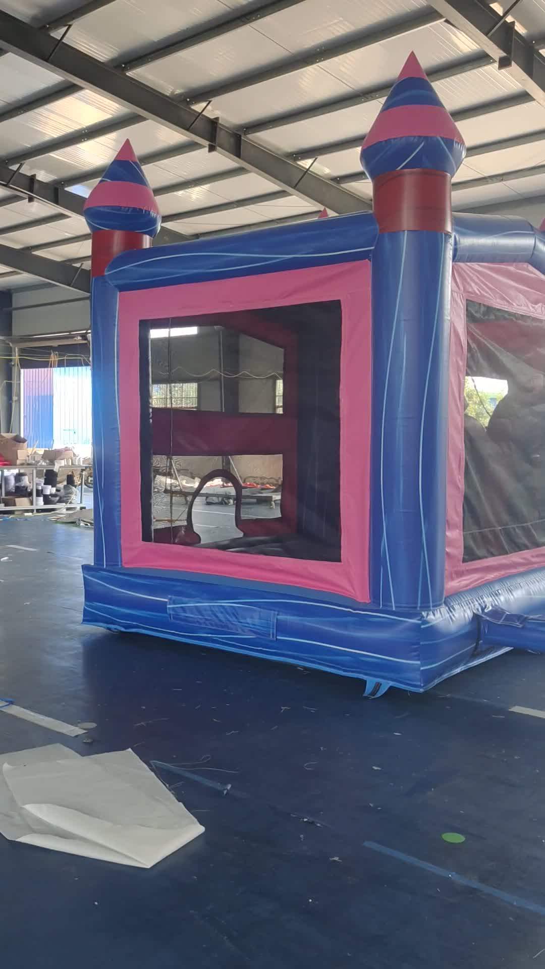 Kids Moon Inflatable Moonwalk Water Jumper Bouncer Bouncy Castle ...