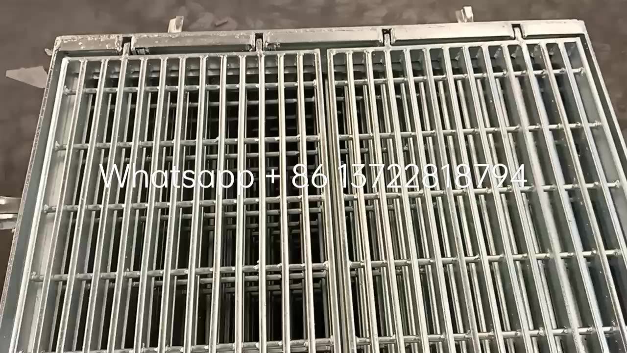Singapore Hdb Gal Pedestrian Steel Grating With Hinge Opening For Sump ...