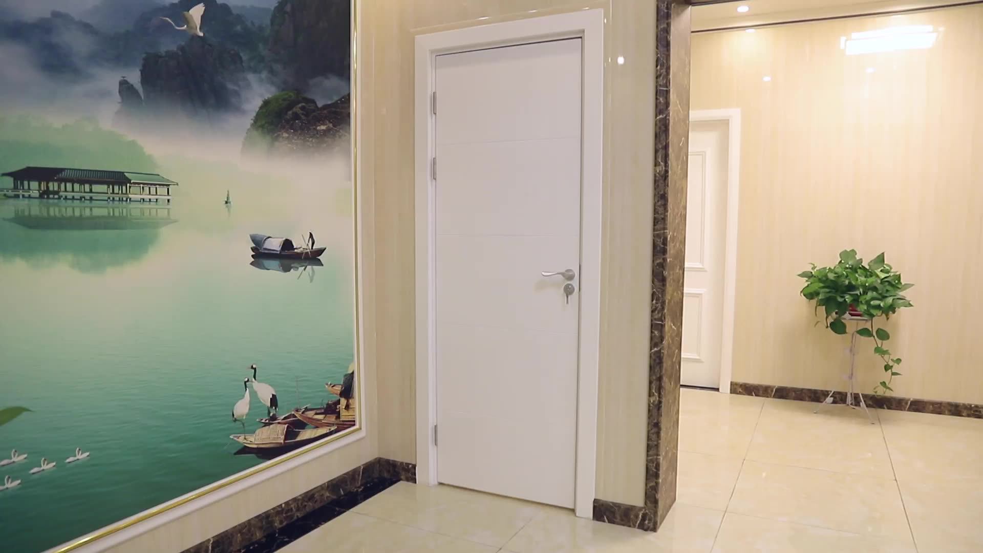 Polymer Interior Doors Frame Waterproof Others Bathroom Doors Sets ...