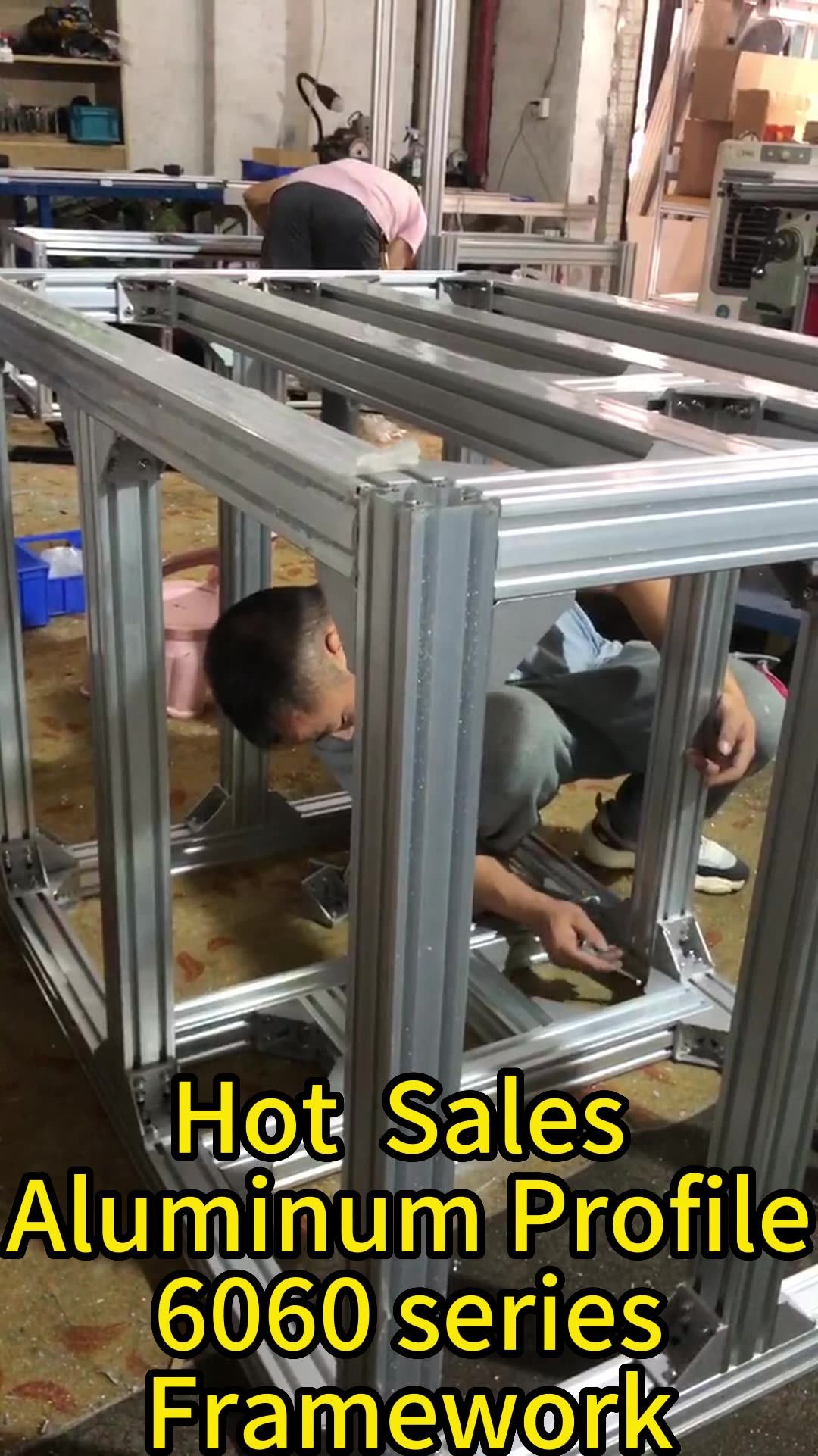 Aluminum Alloy Profile Frame Wall Hanging Fish Tank Pool Fish Tank ...