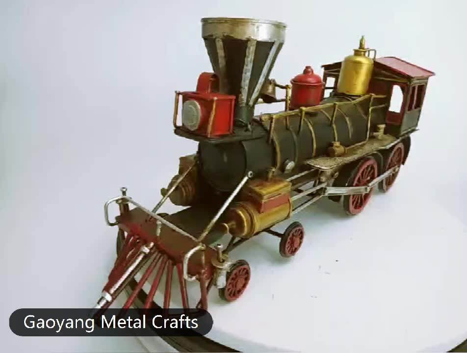 Antique Collection Decorative Handicraft Diecast Model Train Toy ...