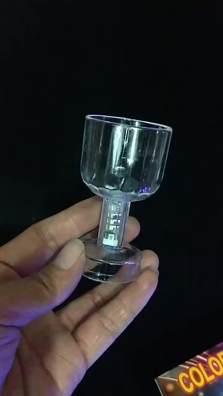 Factory Customized Luminous Glass Led Glowing Water Sensor Cold Light ...