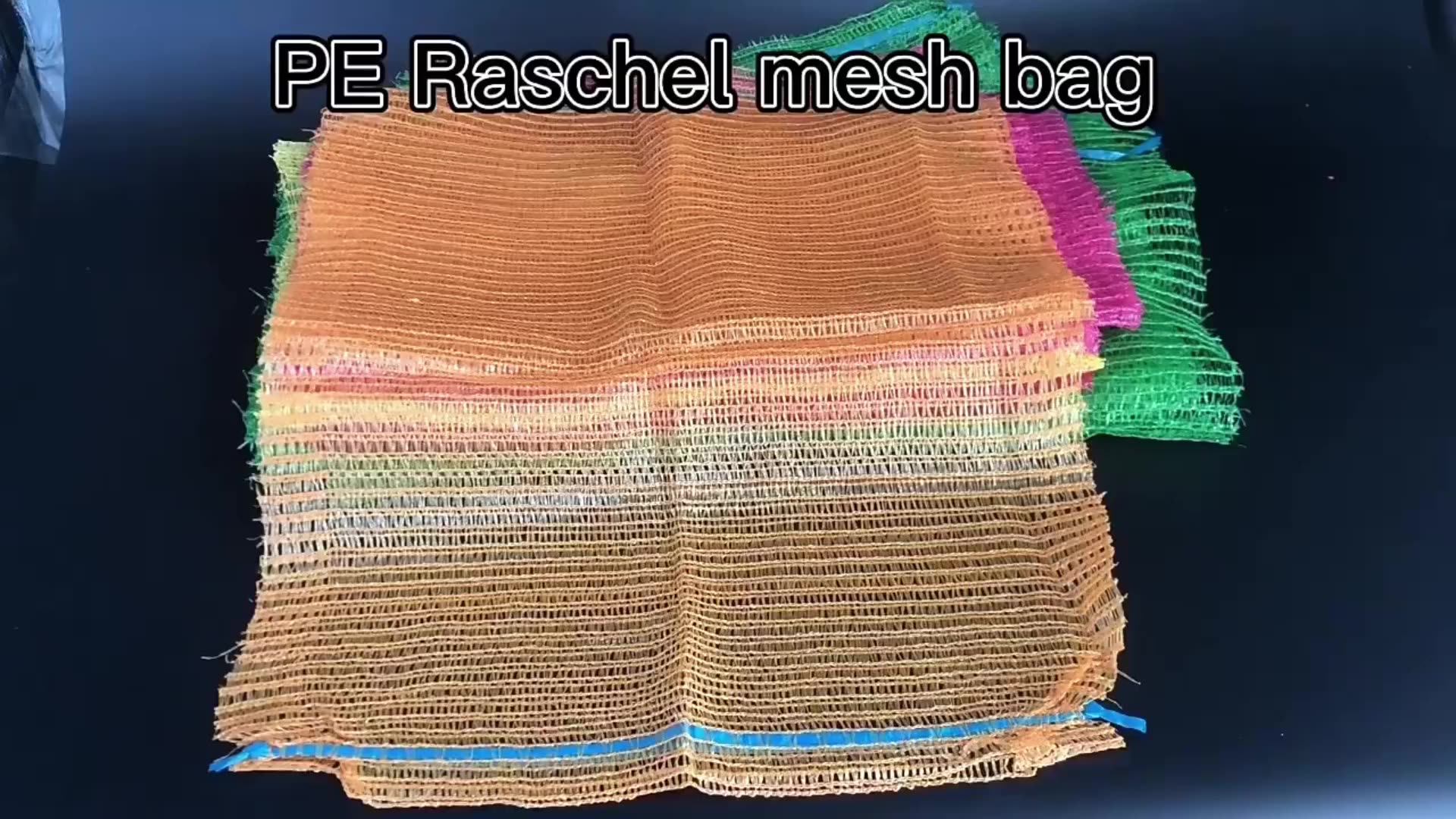 Potato Onion Fruit Vegetables Packages Sack Pe Raschel Mesh Bag For ...