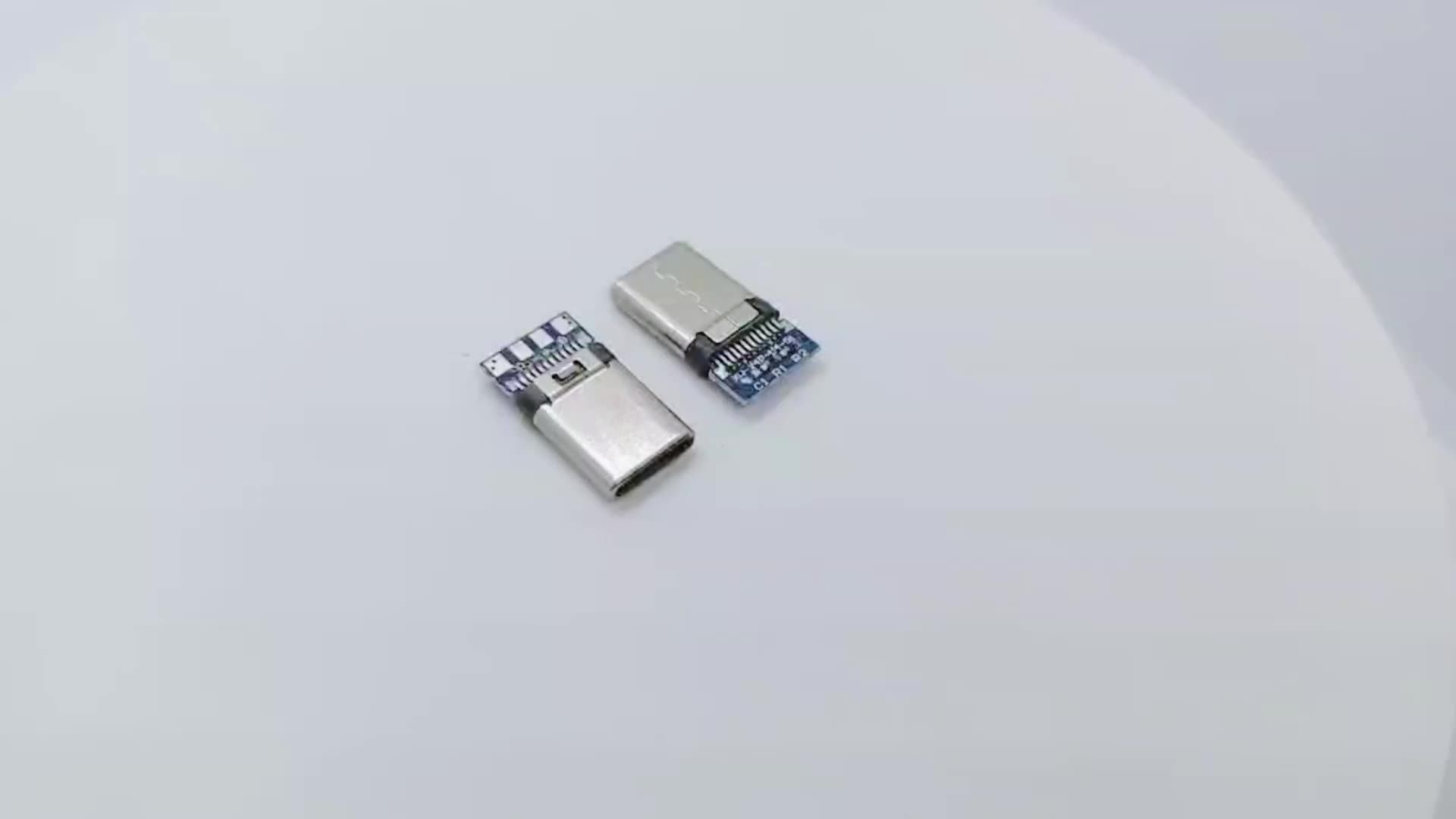 Energy-efficient Pbt Usb Type C Connector Usb Mold Usb Female Connector ...