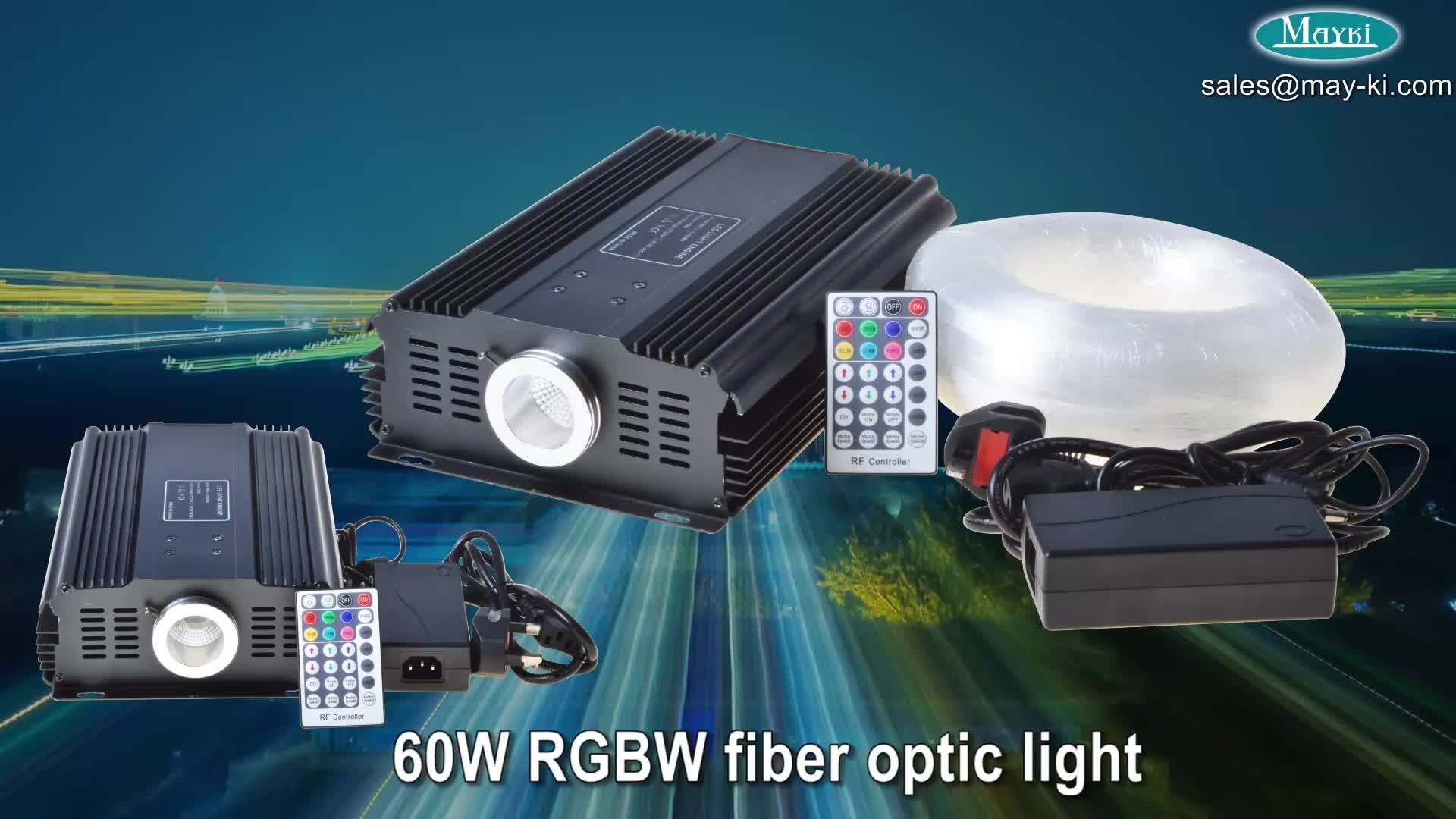 Big Power 60w Dmx Rgbw Led Fiber Optic Engine - Buy Led Fiber Optic ...