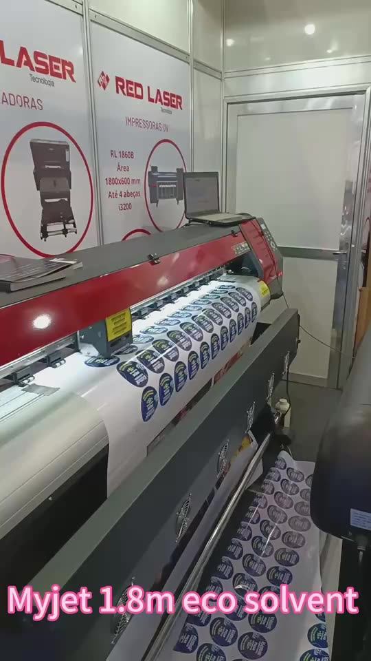 Myjet L1800 Cheap Large Format Plotter Eco Solvent Inkjet Printing ...