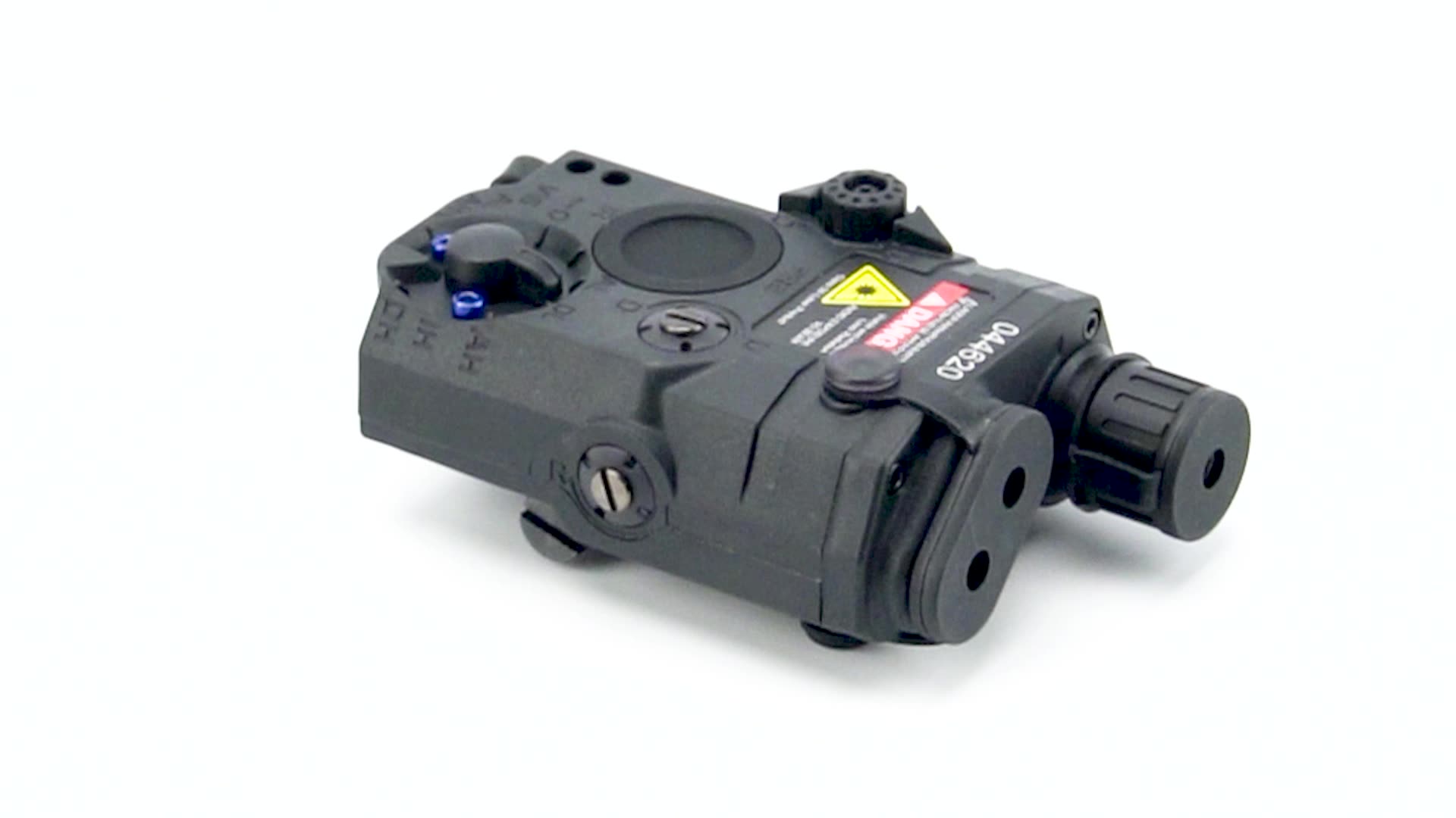 Multi-function Airsoft La5/peq-15 Battery Box Tactical Led Flash Light With Red Laser Sight ...