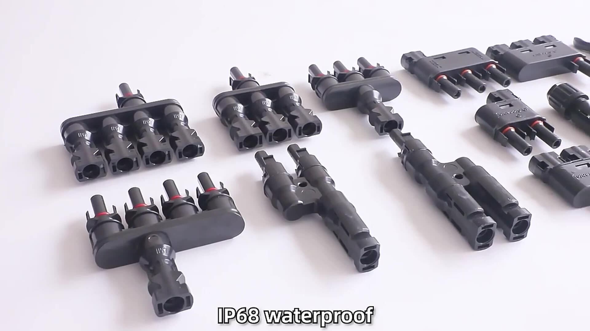 Slocable Pv Connector Ip68 Waterproof 1500v 1 Pin Insulated Wire Solar ...