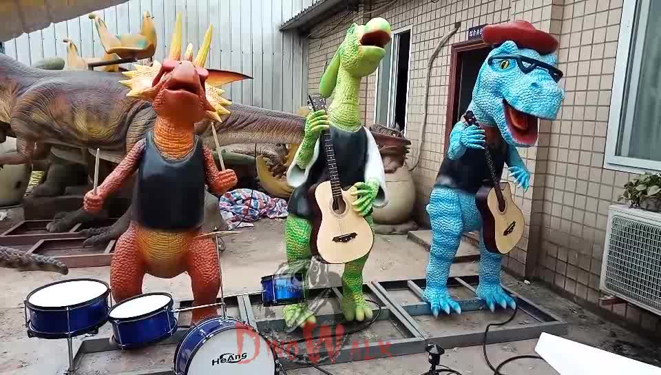 Animatronic Cartoon Dinosaur Band For Dinosaur Park - Buy Animatronic Dinosaur Band,Dinosaur ...