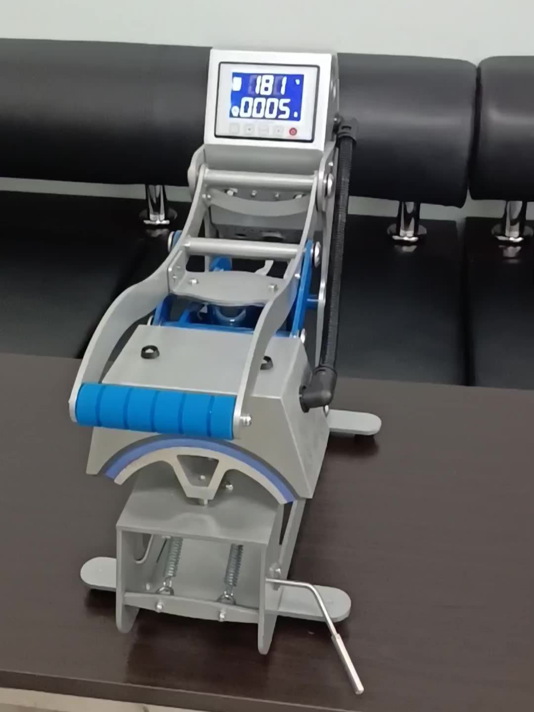 New Arrive Cap Press Machine With 5 Heat Parts Beautiful Design High ...