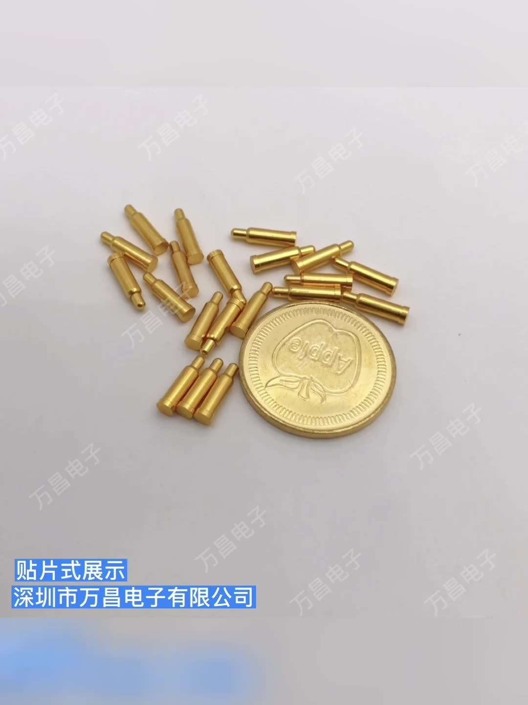编带卷带弹簧针pogopin顶针连接器公母触点pcb引脚针弹针探针弹簧-阿里巴巴