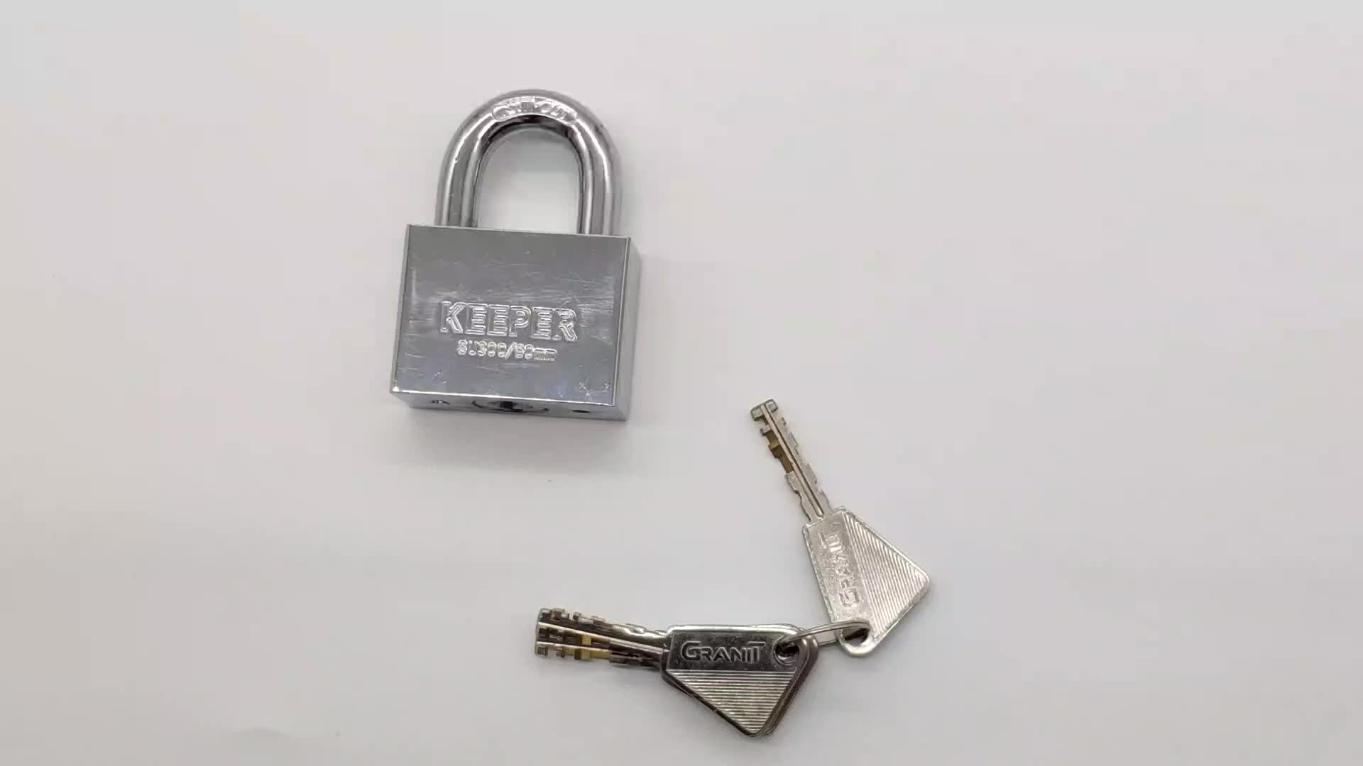 Sample Available Customizable Logo Sturdy Brass Locks Anti-theft Anti ...