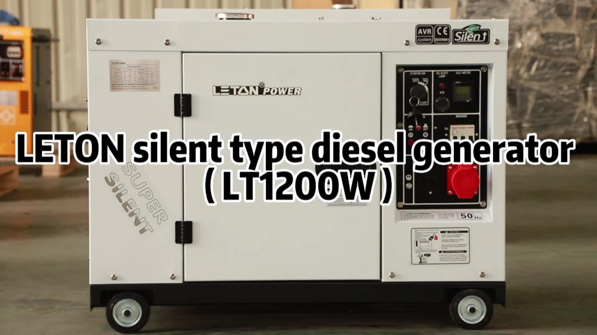 Easy Move 3 Phase Generator Diesel 10kw Silent 12kva Generator Diesel ...