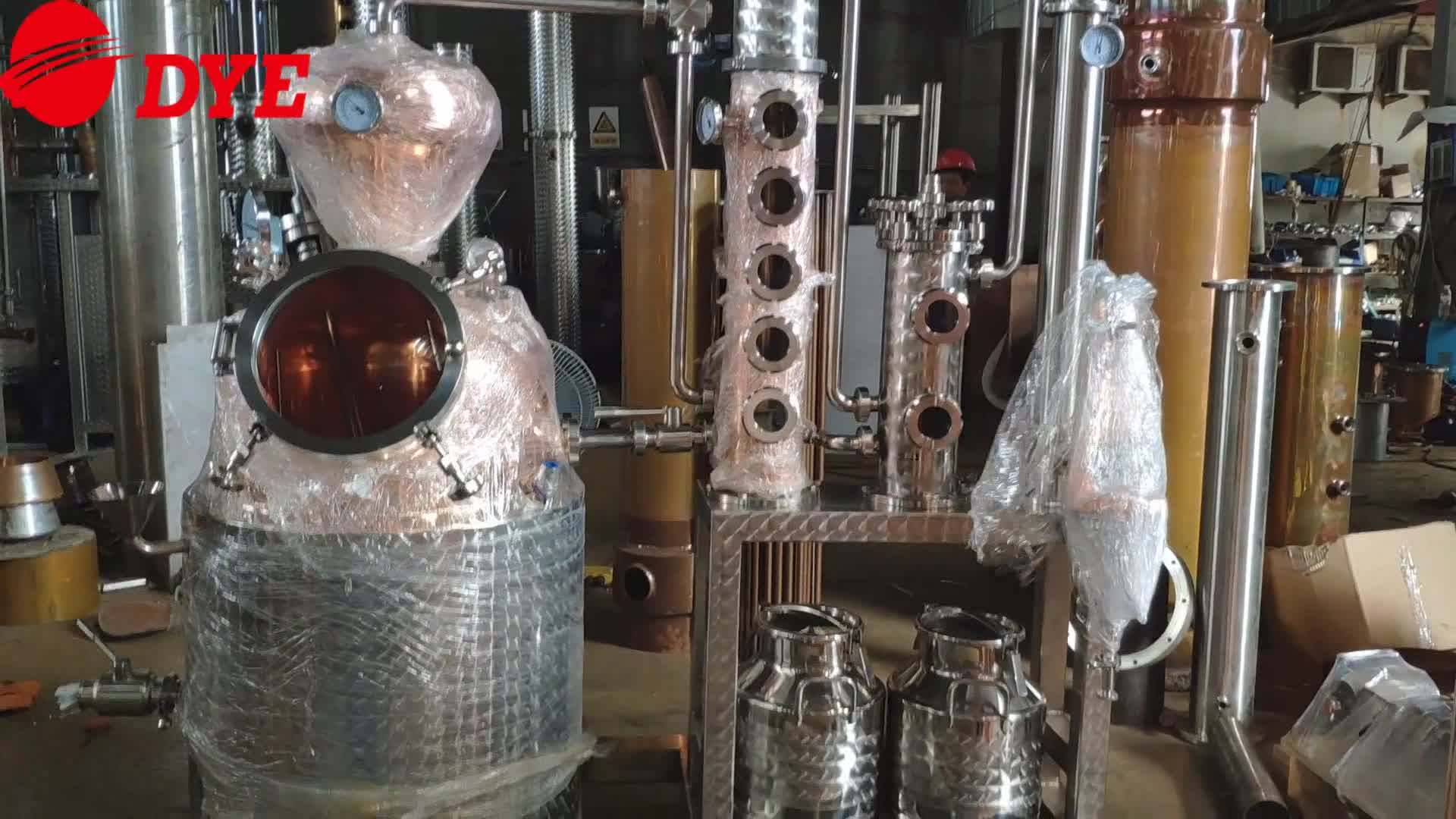 300lgin Reflux Copper Stills Alcohol Whisky Production Equipment ...