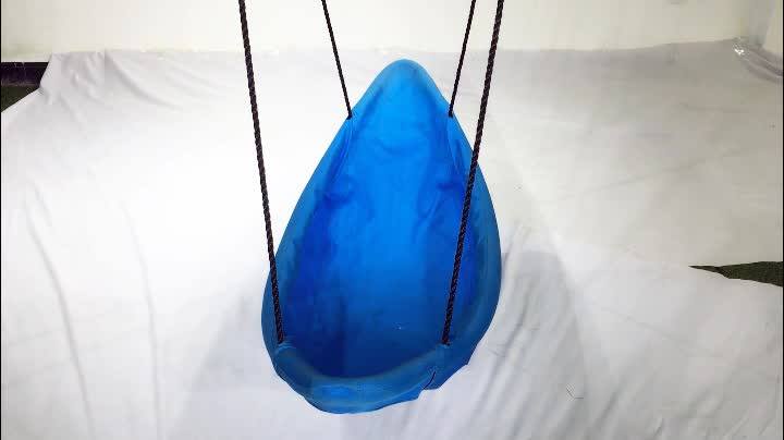 Large Blue Hanging Boat Swing For Kids Tree Playground - Buy Swing For ...