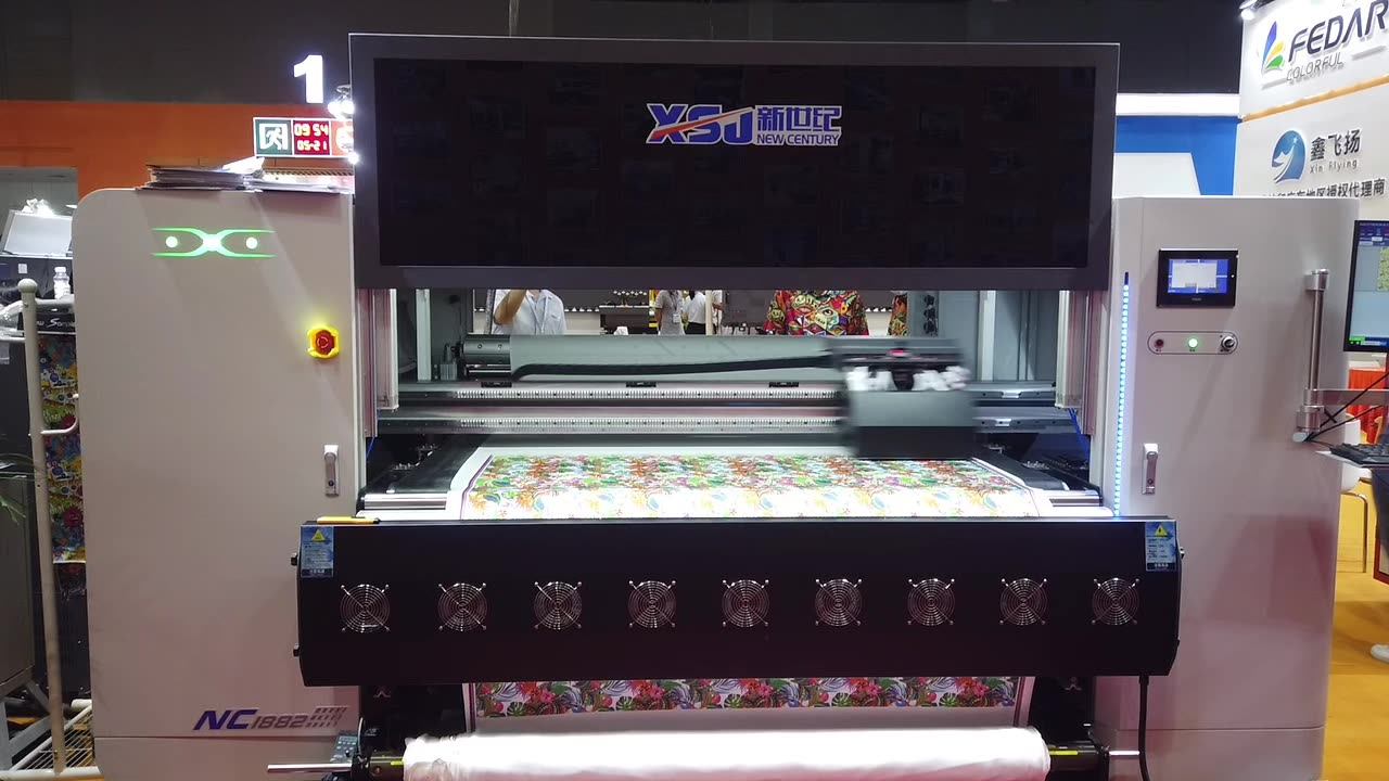Direct Printing On Fabric Digital Textile Printing Machine Cotton Belt ...