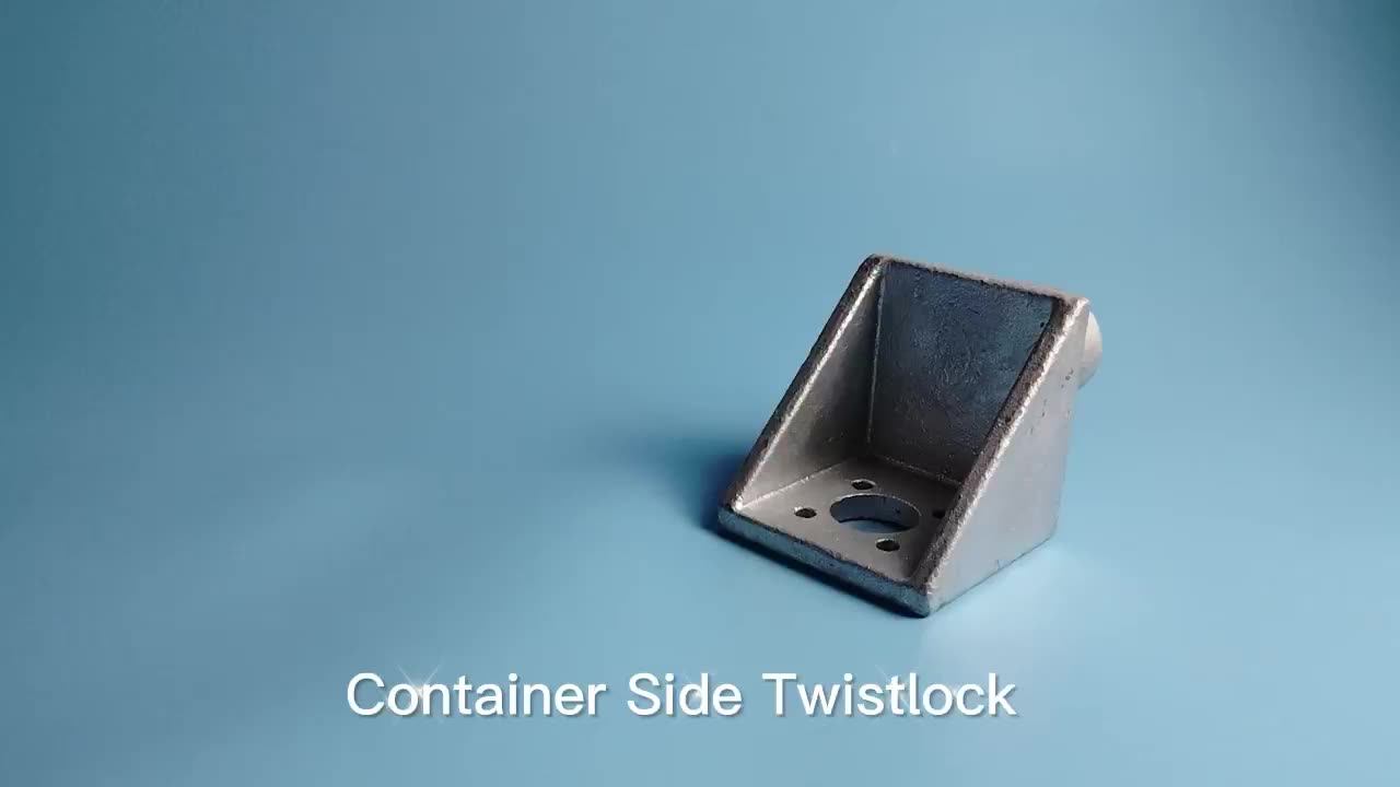 Sea Shipping Container Corner Casting Side Lock Tie Down Iso Bottom ...