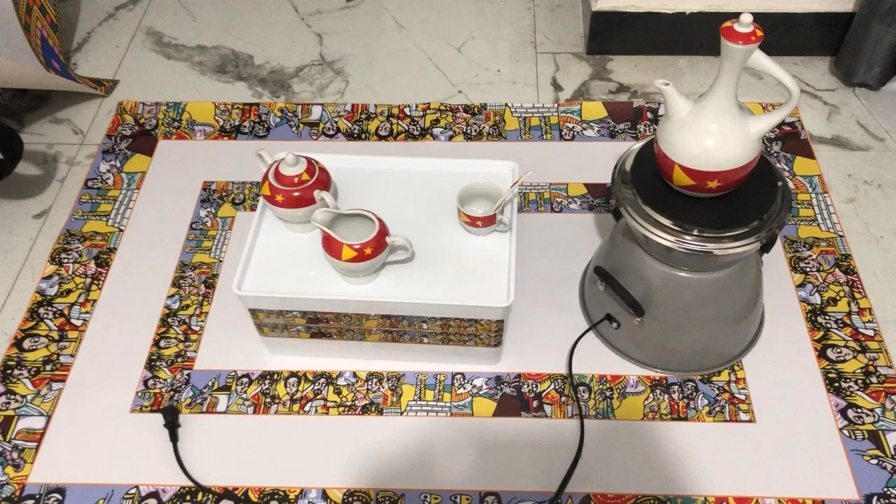 Traditional Ethiopian Eritrean Habesha Dining Placemat Printing Saba ...