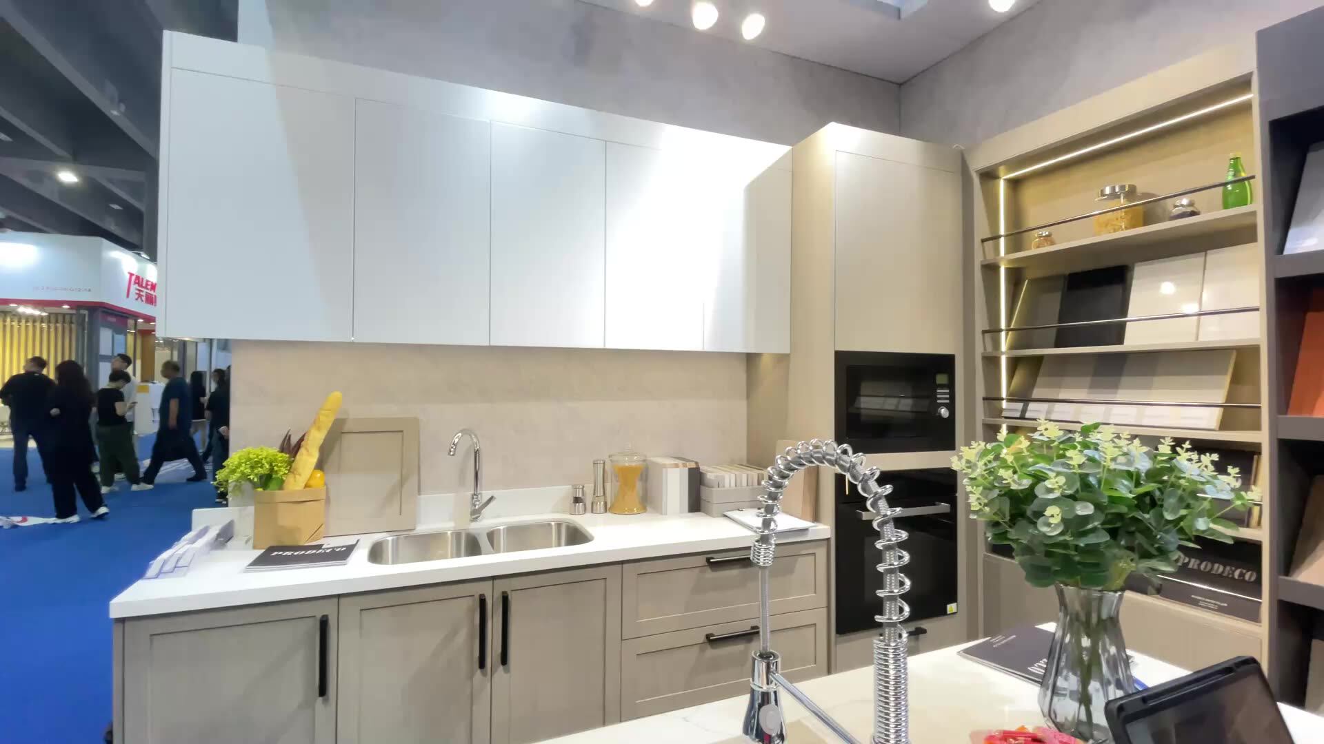 Prodeco Kitchen Cabinet Factory Gray Shaker Kitchen Cabinets Set With ...