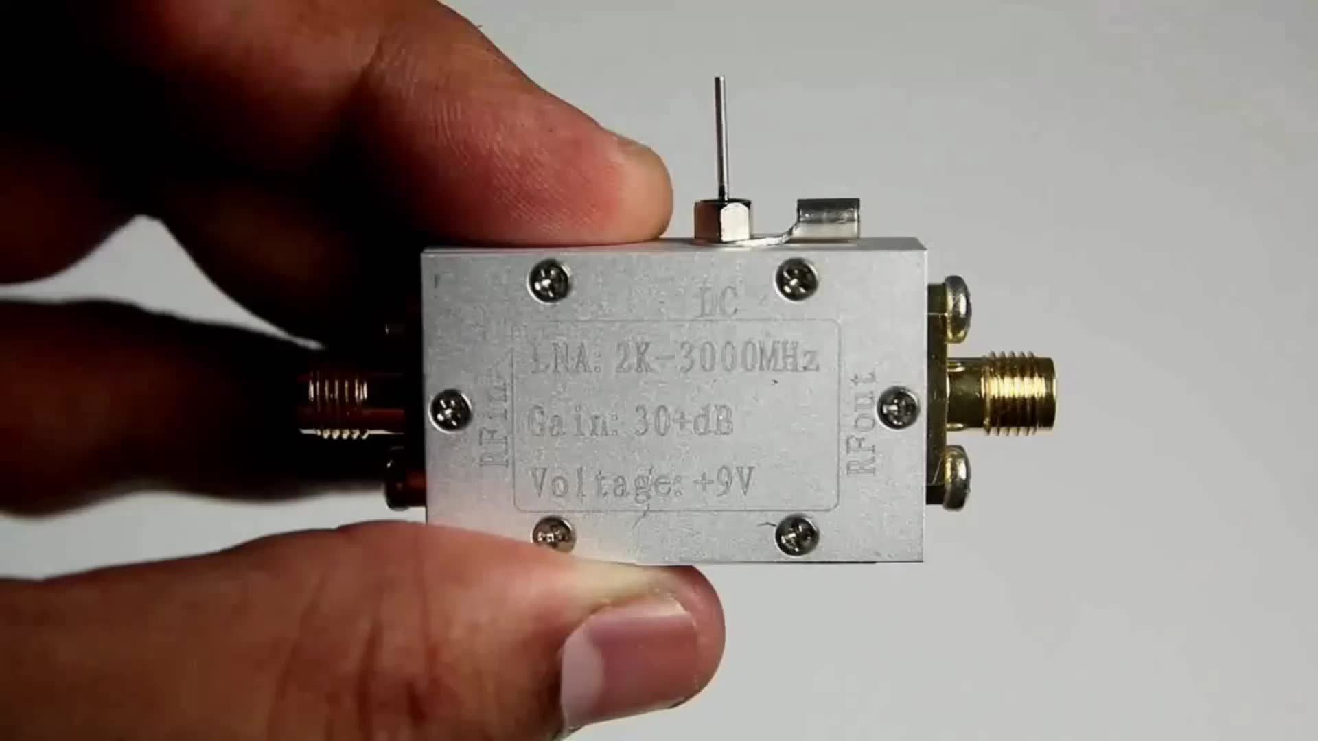 Lna Wideband Amplifier 2k-3000mhz Gain 30+db Rf Low Noise Amplifier For ...