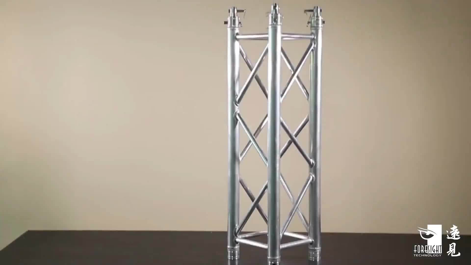 Aluminium Spider Truss Lightweight Steel Roof Trusses Ground Support ...