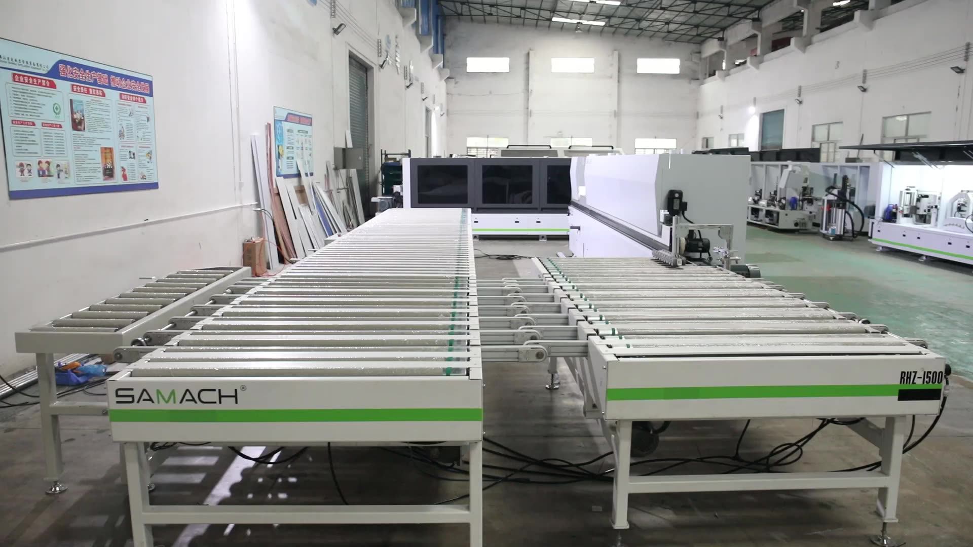 Samach Designed Return Conveyor Hot Sale Edge Banding Machine Full ...