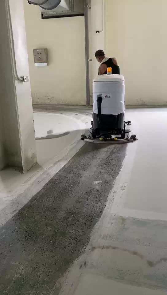 Raizi Asl 530mm Ride-on Floor Scrubber Floor Cleaning Washing Machine ...