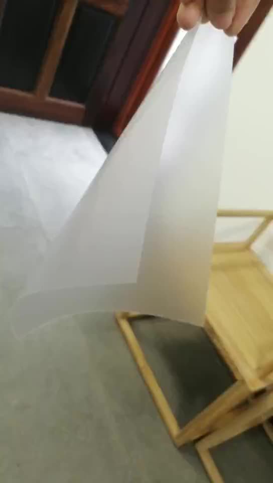 Wholesale Clear Coated Overlay Sheet With Strong Glue For Pvc Cards ...