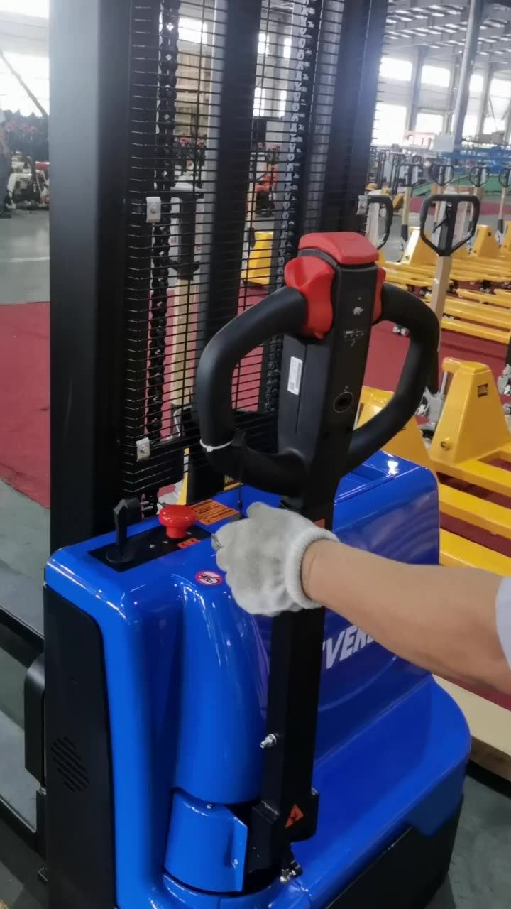 Everlift Fully Electric Walkie Stacker 1200kg 1500kg 3m 3.5m - Buy ...