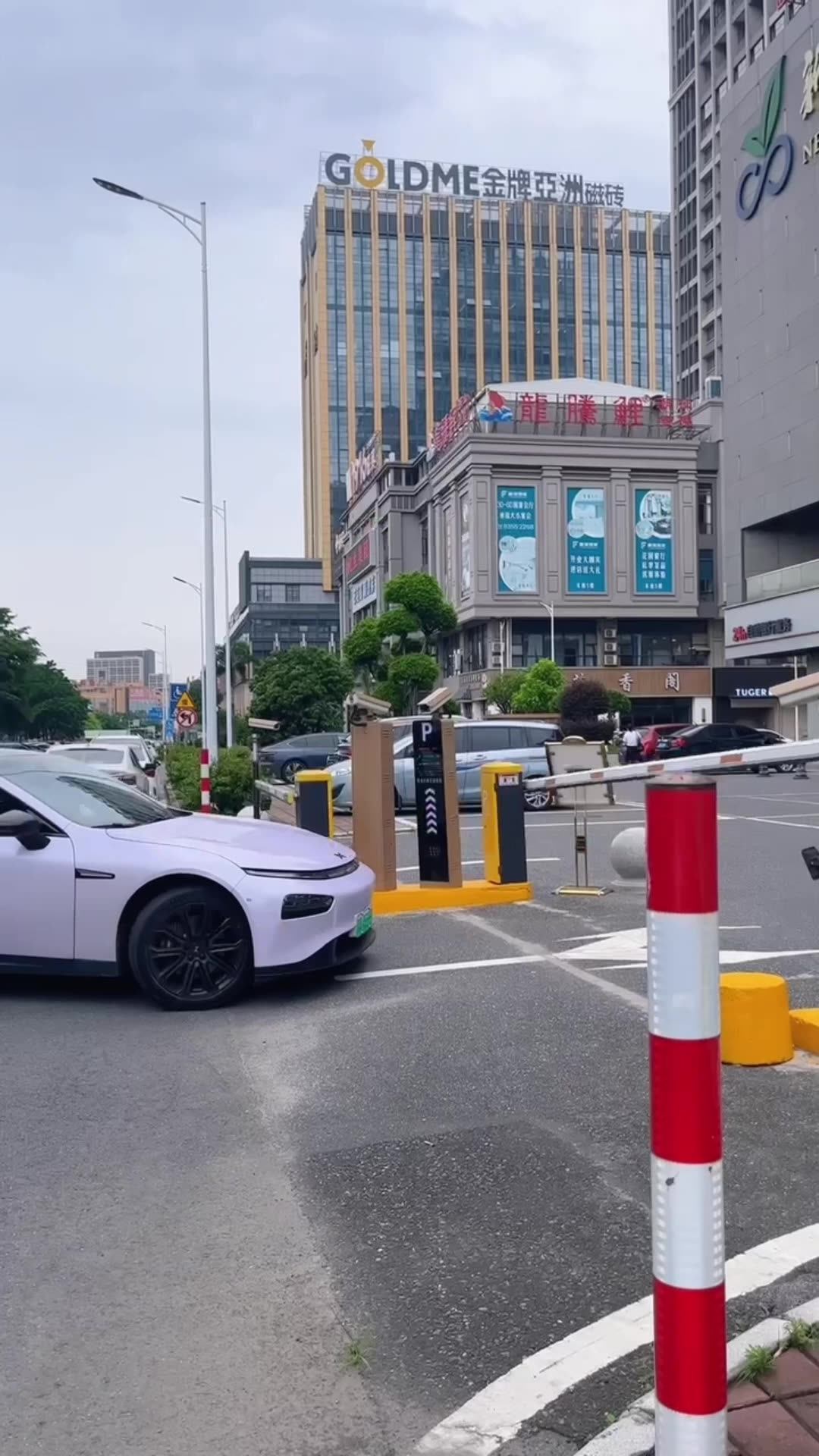 Automatic Remote Control Boom Barrier Security Gate For Car Parking ...