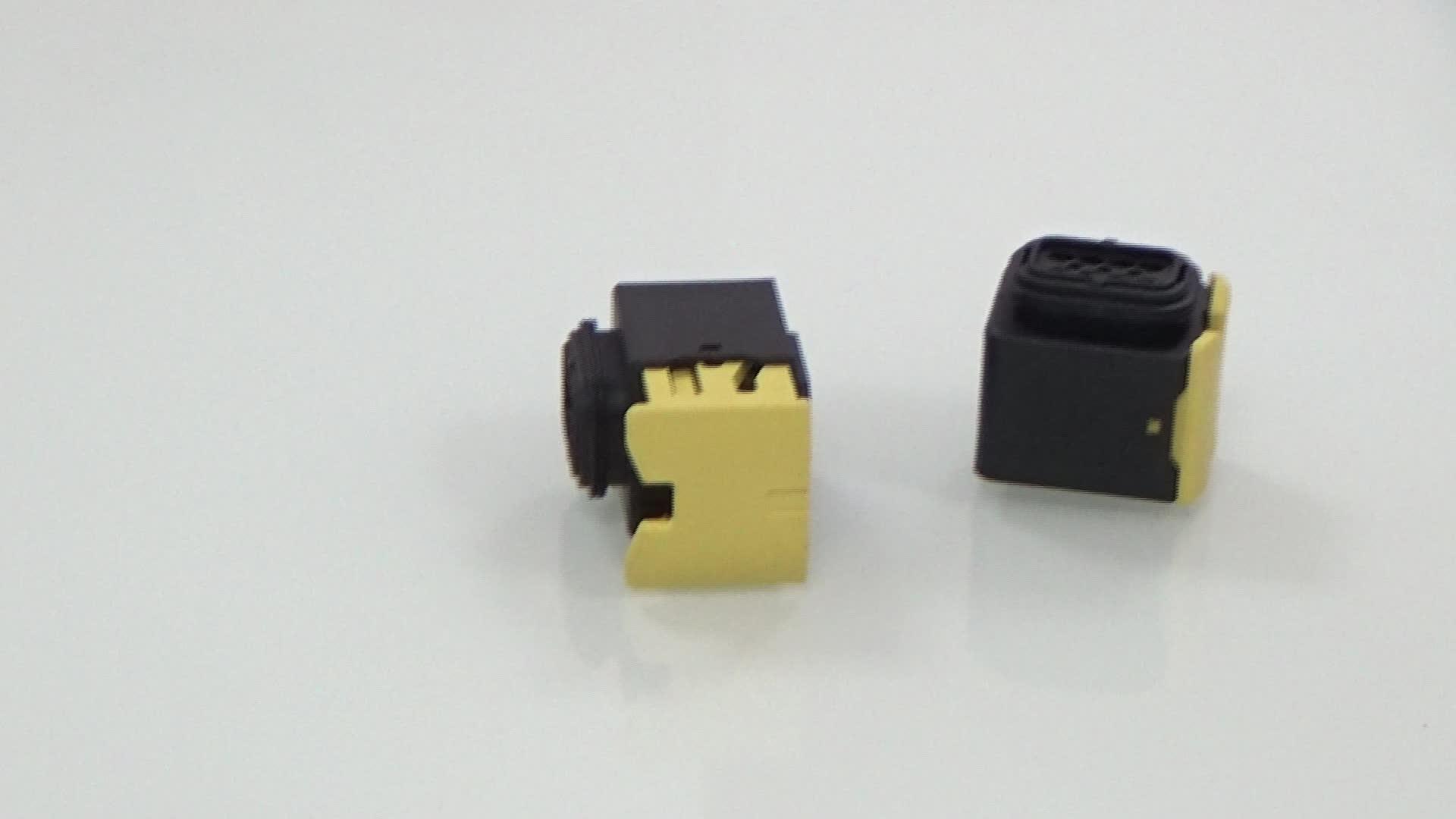 Factory Directly 1-1418479-1 Yellow+black Automotive Female 8 Pin Ip67 ...