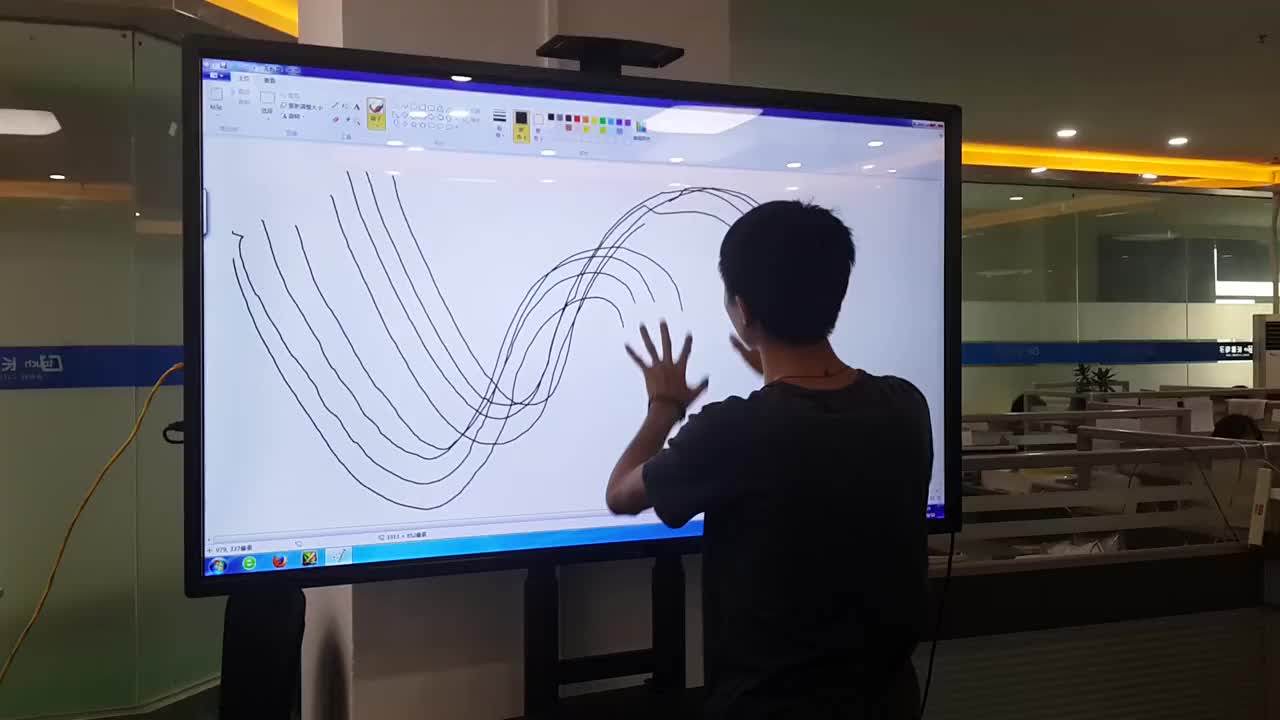 Pantalla Táctil Led Multil De Gran Tamaño,42,55,65,70,75,85 Pulgadas ...