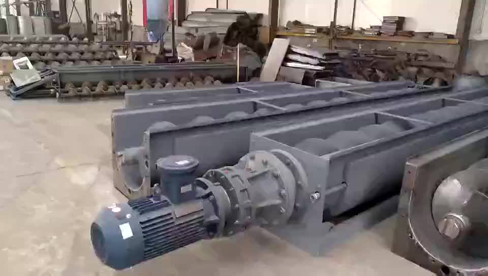 Customized Steam Heat Thermal Screw Conveyor For Biomass And Waste ...