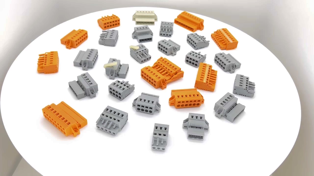 90 Degree Mcs Terminal Blocks 3.5mm Connector 734-137 Connector Anti ...