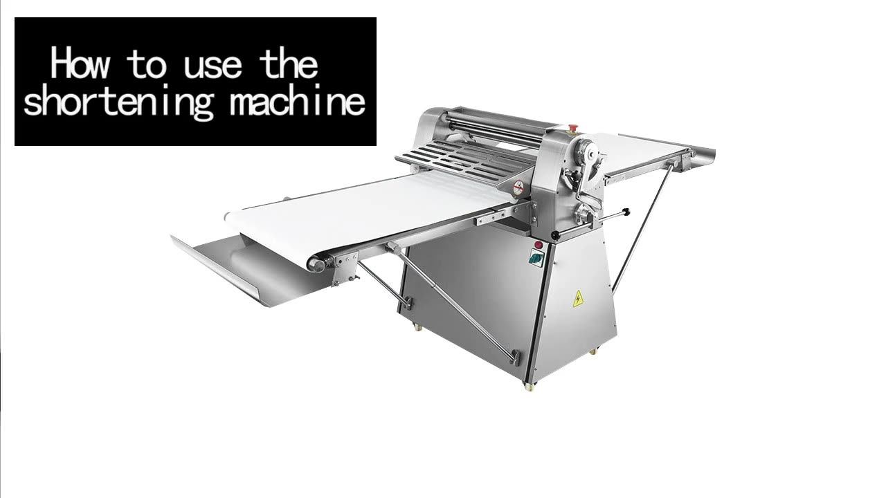 Full Automatic Small Reversible Dough Roller Countertop Rotating Bread ...