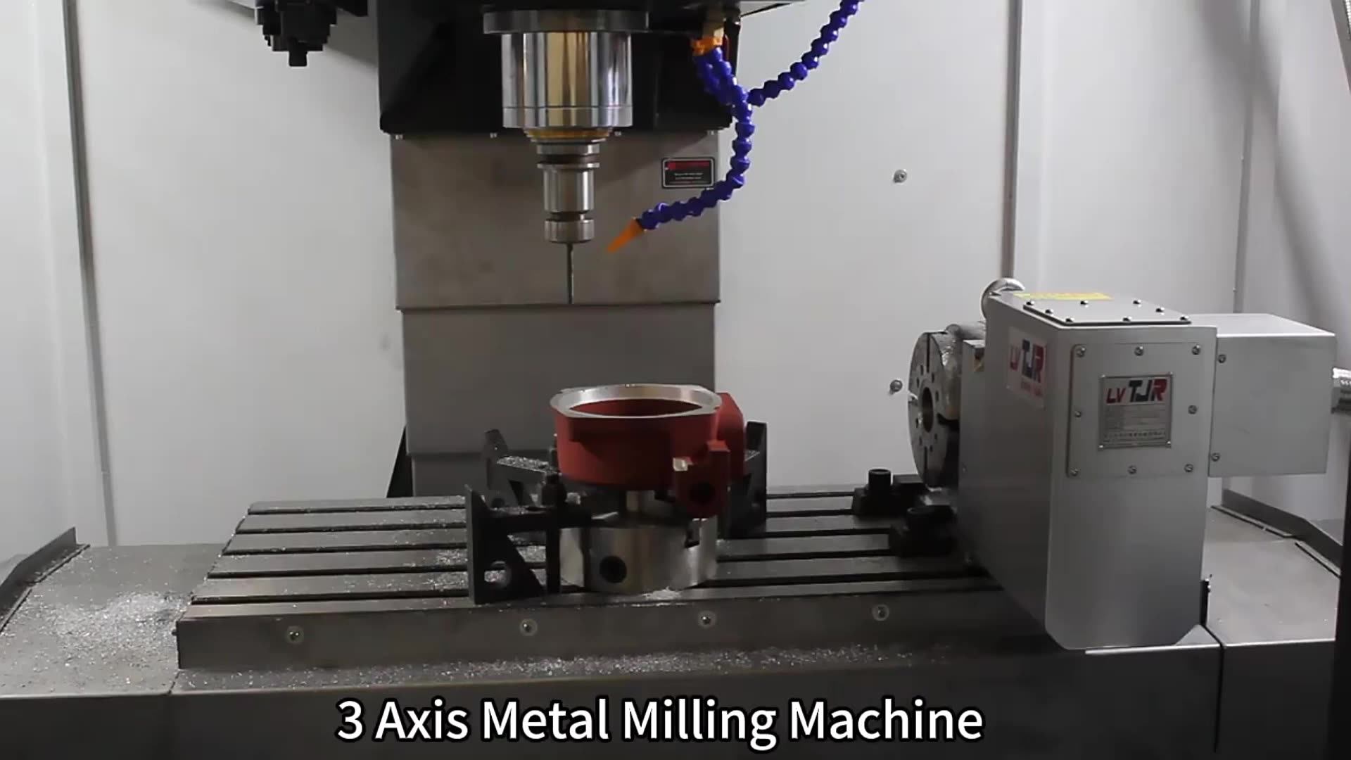 Worktable Movable Type 3 Axis Cnc Milling Machine With High Accuracy ...