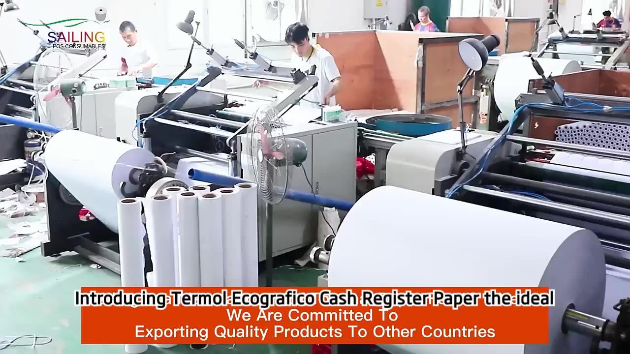 80x80mm Thermal Fax Paper Roll For Cash Register For Thermal Printers ...