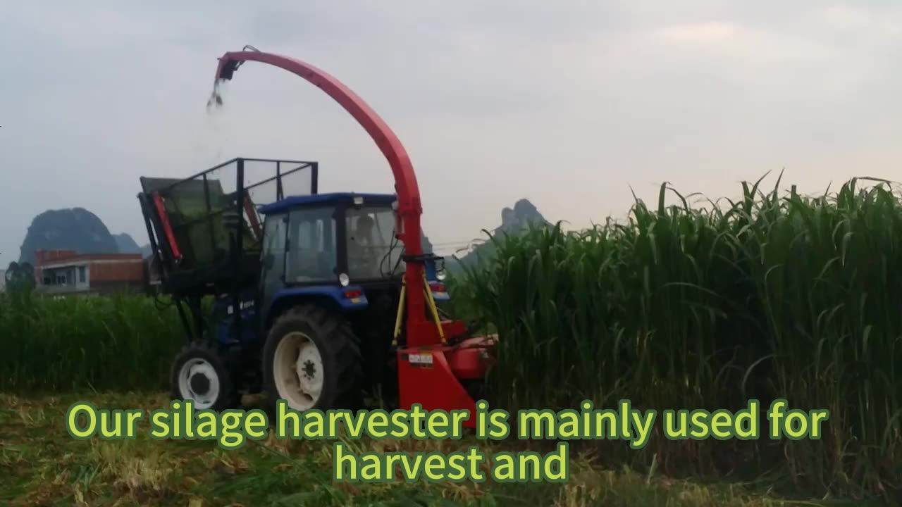 Tractor Mounted Combine Mini Combine Harvester Wheat Maize Harvesting ...
