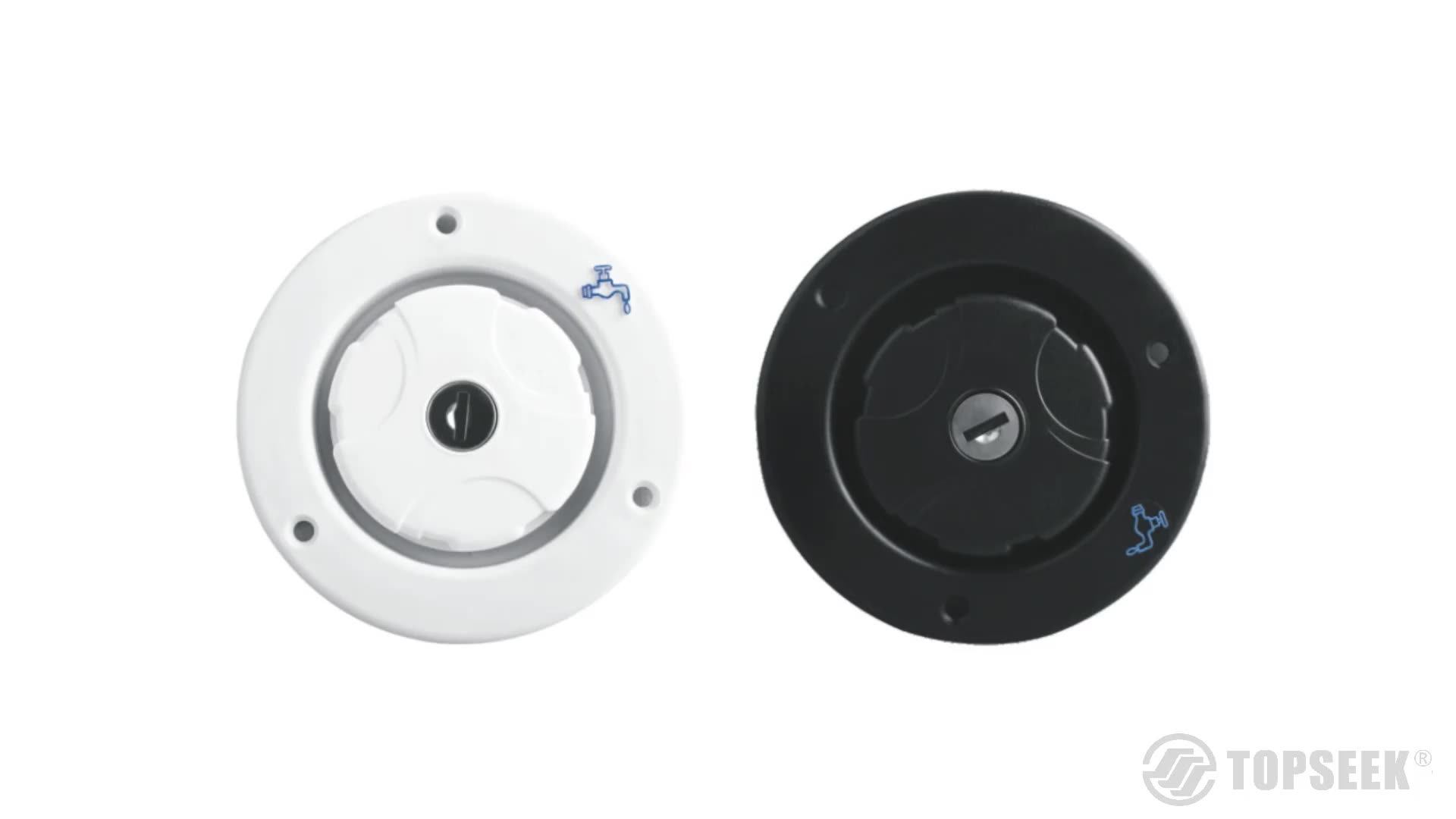 Rv Water Inlet Lock Caravan Lockable Water Accessories White Rv ...