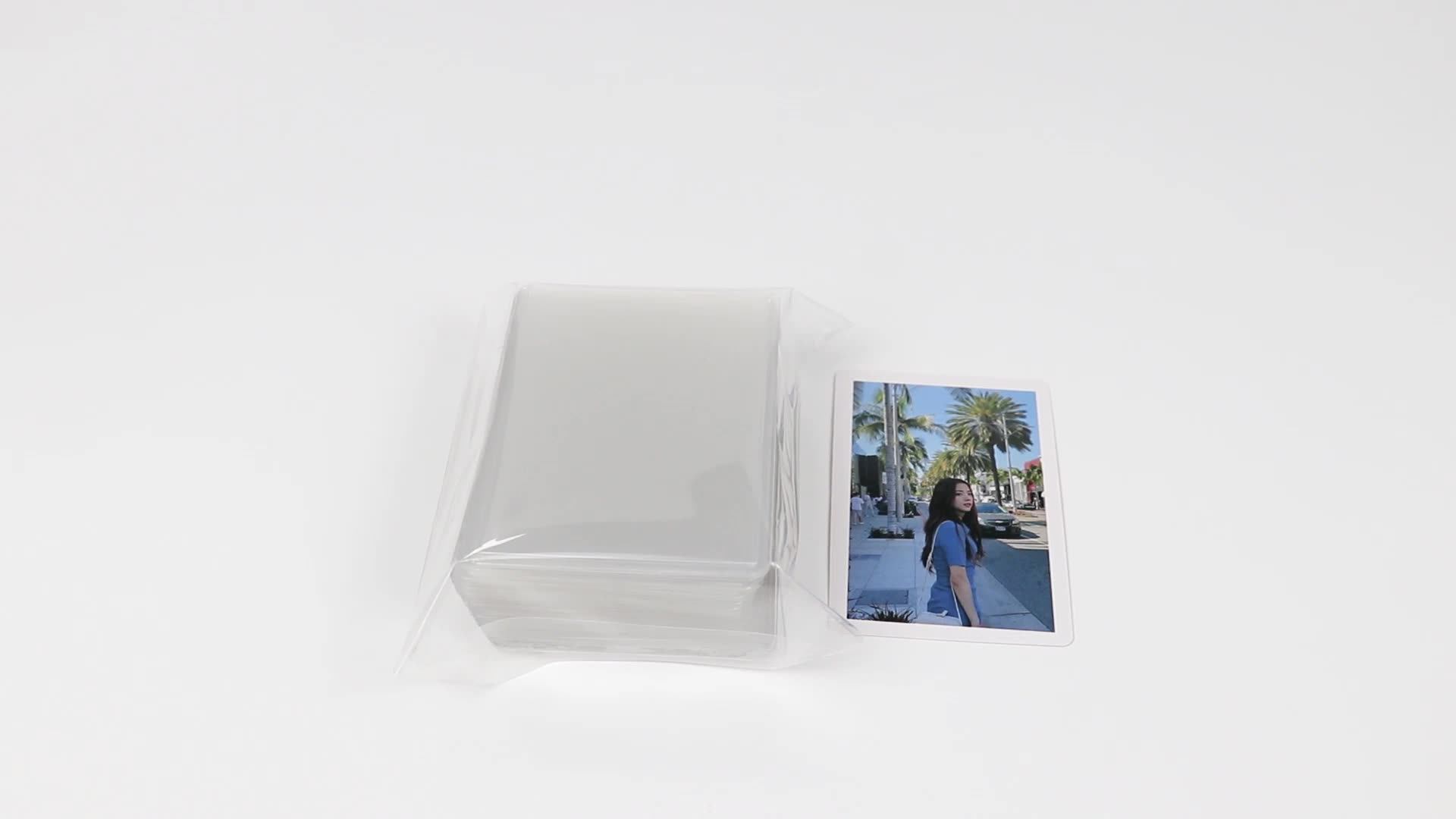 New Launched Premium Kpop Clear Toploader Photocard Single Sleeve ...