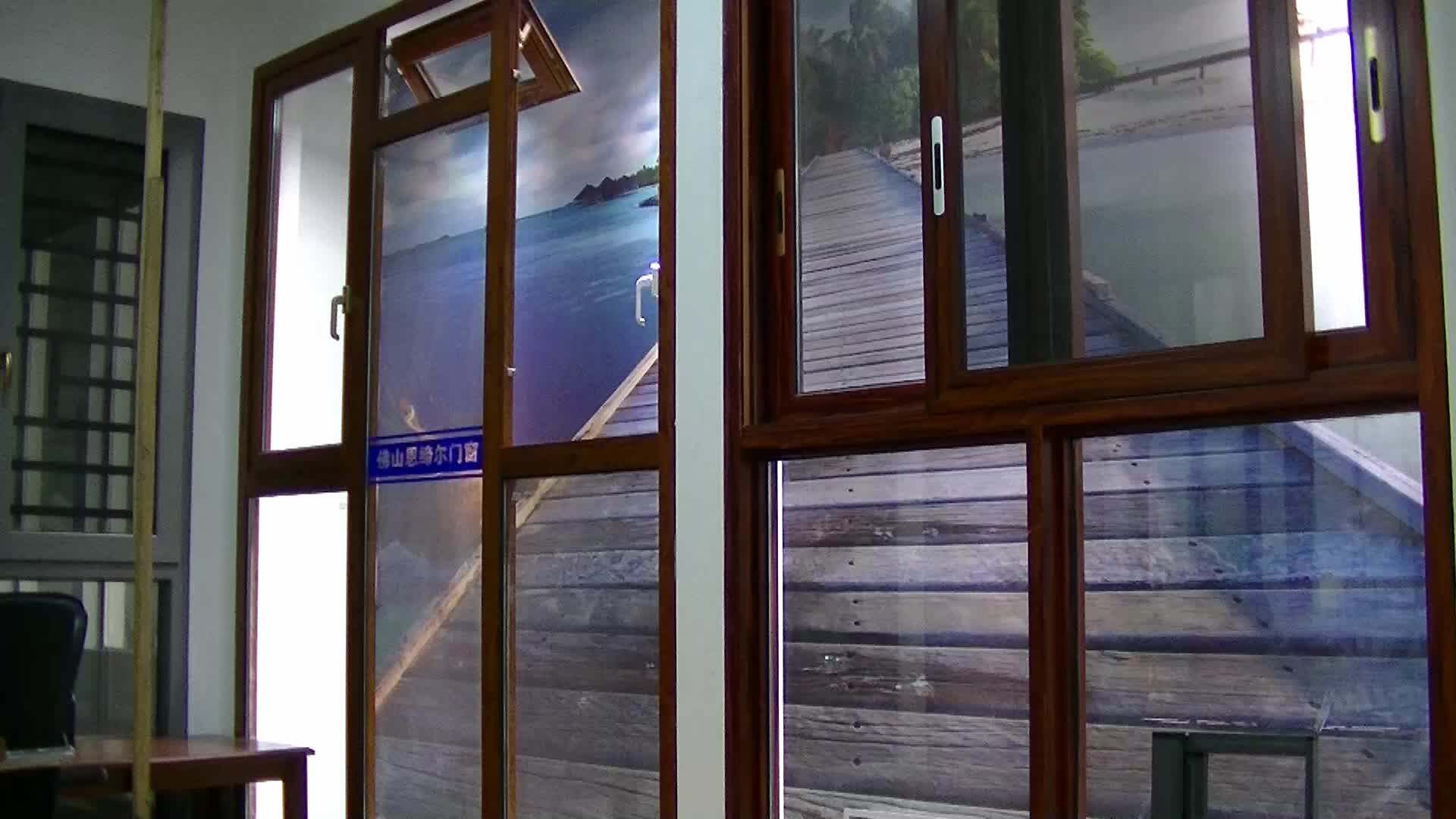 Thermal Break Aluminum Frame Glass Windows Aluminum Casement Single ...