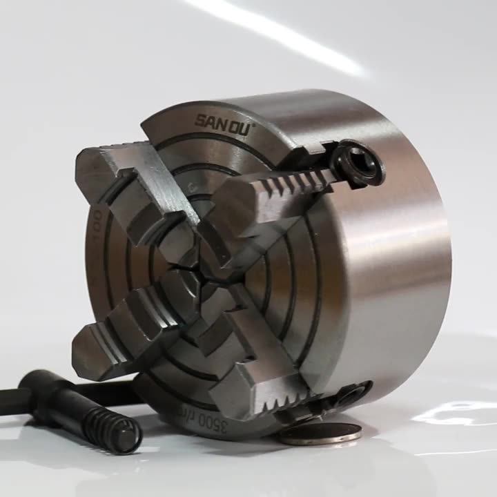 Free Shipping 4 Jaw Lathe Chuck 100mm 4 Jaw Independent Chuck Diameter ...