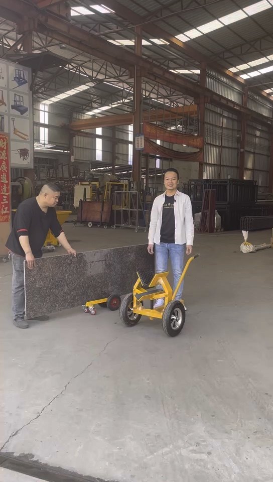 Marble Stone Slab Trolley Industrial Heavy-duty Mobile Carrying Tool ...