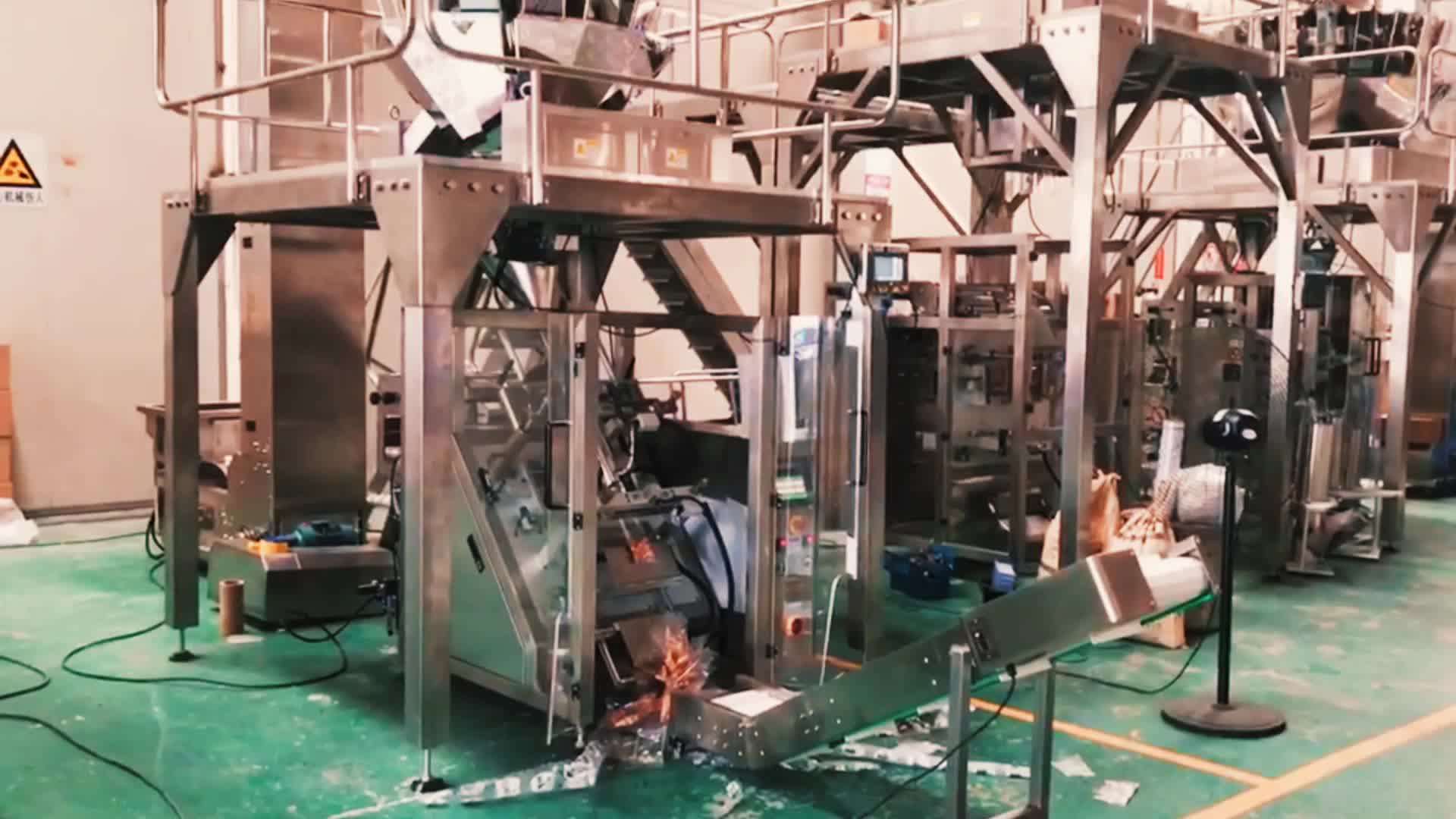 Automatic Packing Machine Multi-function Granular Chips Vertical Form ...