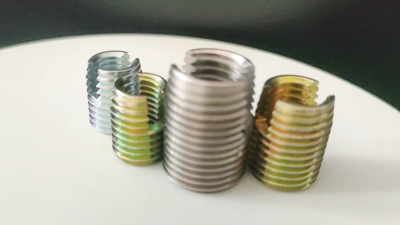 Stainless Steel Threaded Inserts Metal Thread Repair Insert Self ...