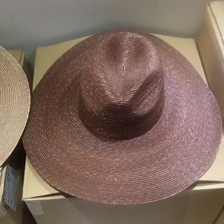 Precious Luxury Custom High Quality Fine Straw Braid Wide Brim Trilby ...