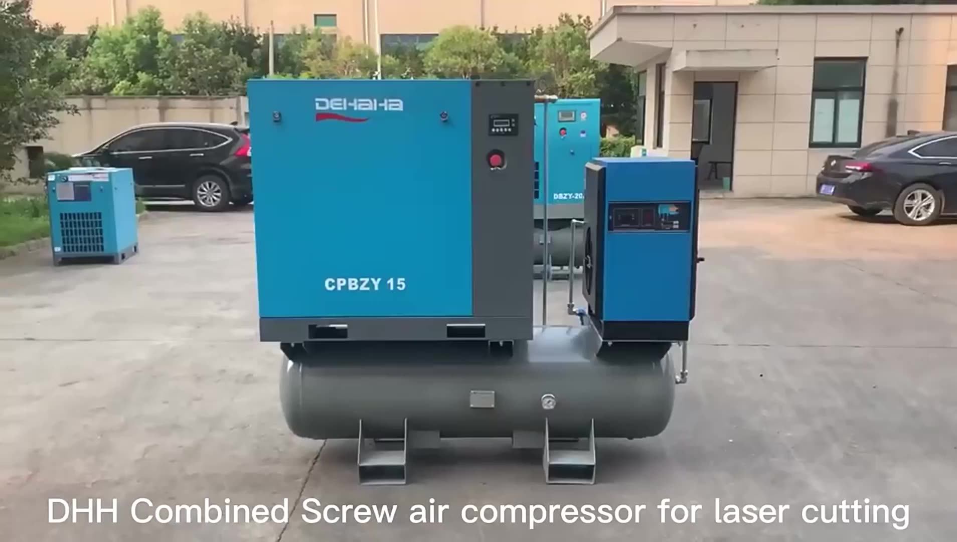 15kw 20hp All In One Screw Air Compressor Air Screw Compressor 20 Hp ...